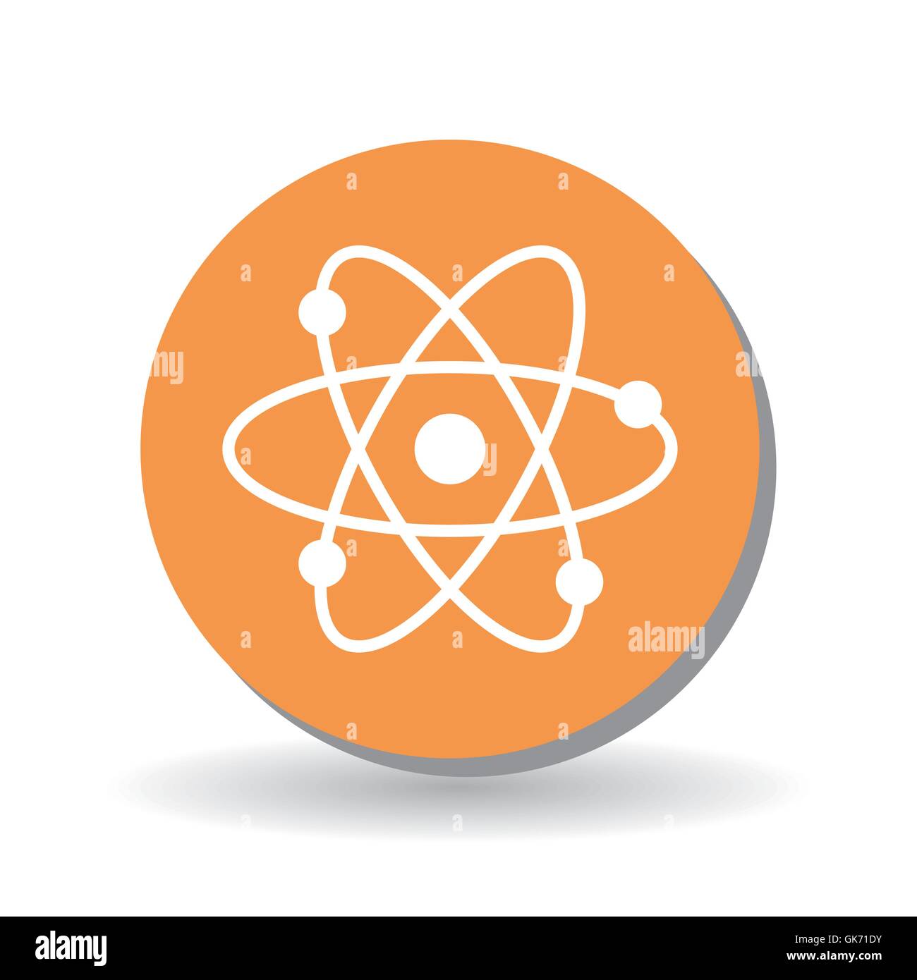 atom icon design Stock Vector Image & Art - Alamy