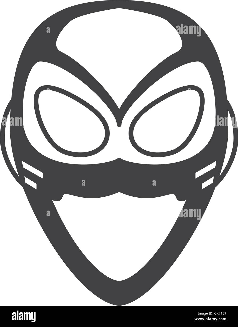 superhero superman mask face design Stock Vector Image & Art - Alamy