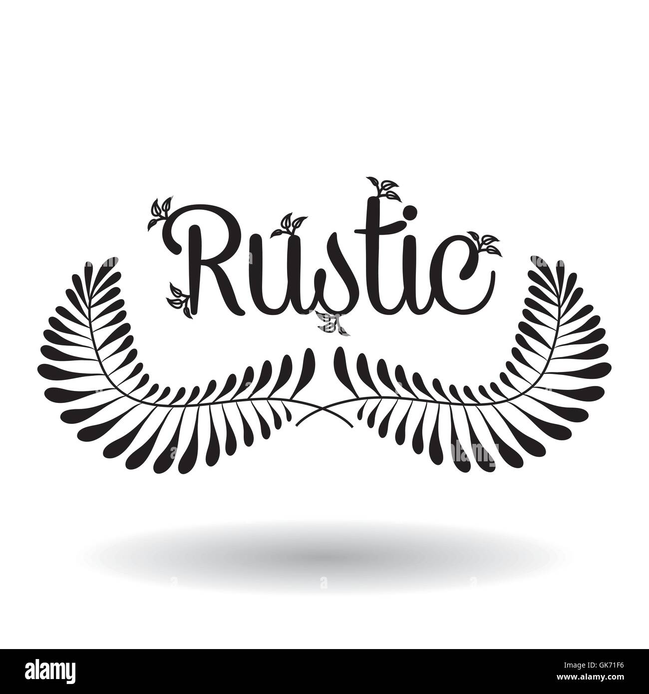 Rustic icon design Stock Vector Image & Art - Alamy