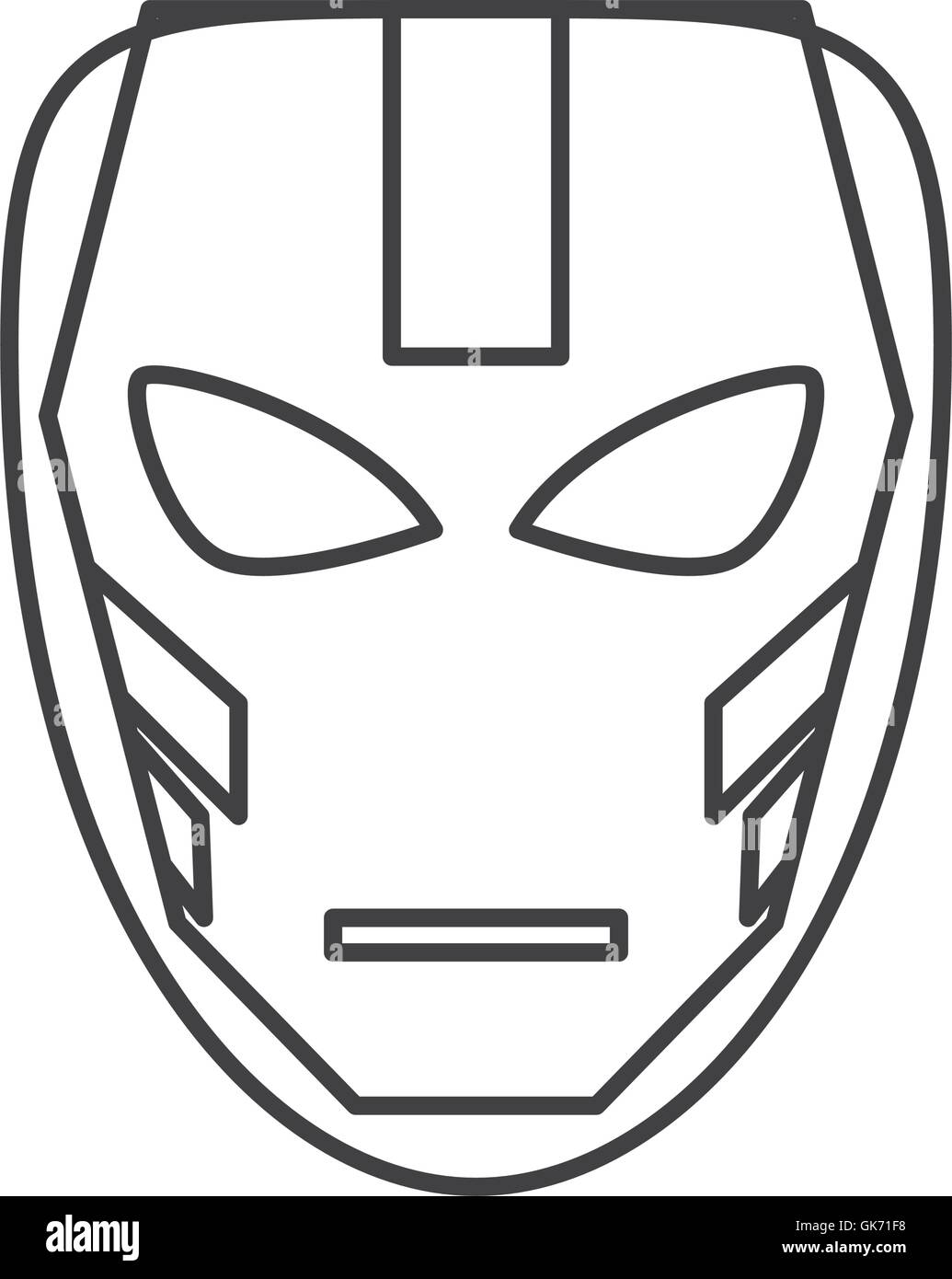 superhero superman mask design Stock Vector Image & Art - Alamy