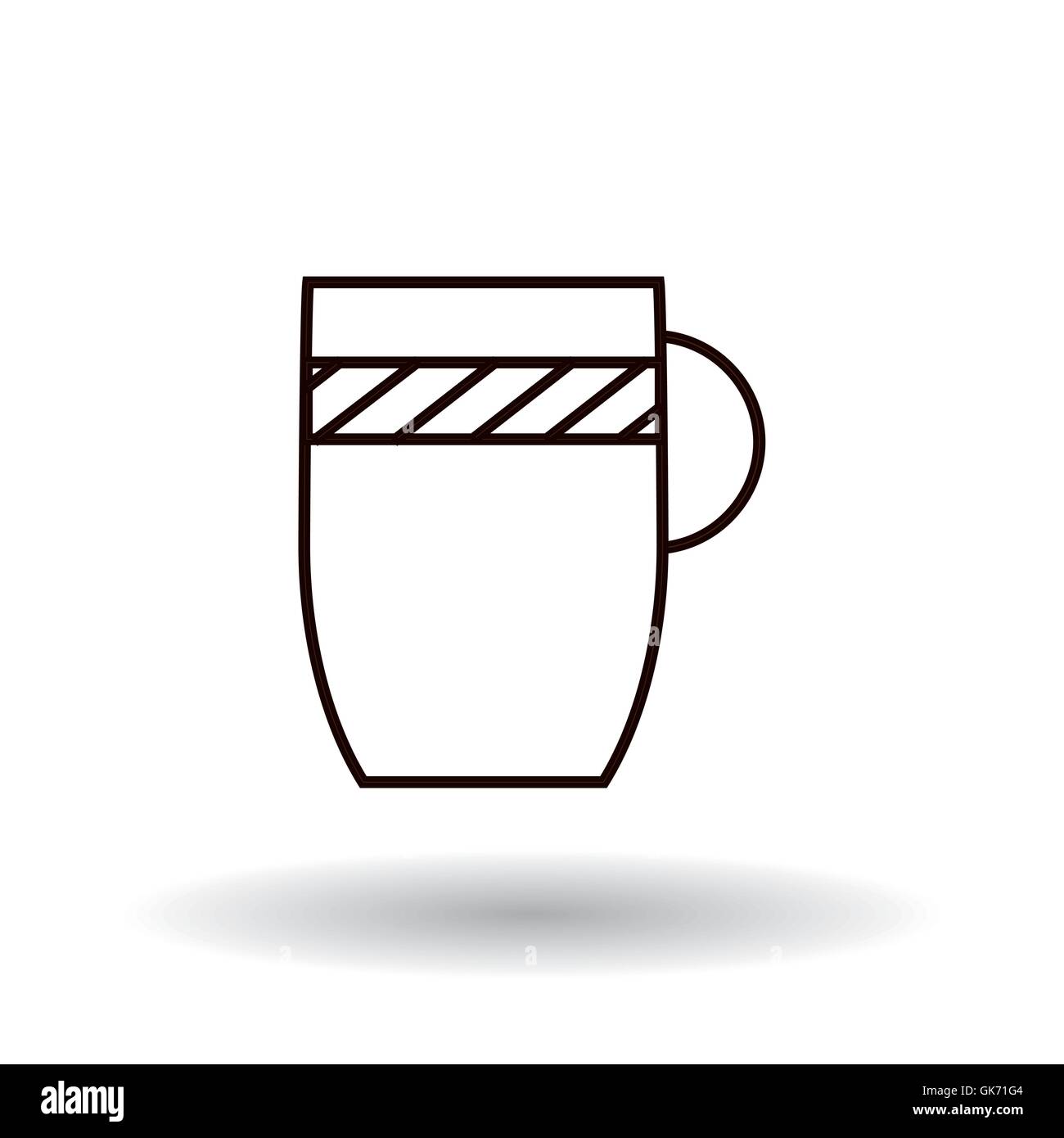 coffee mug design Stock Vector Image & Art - Alamy