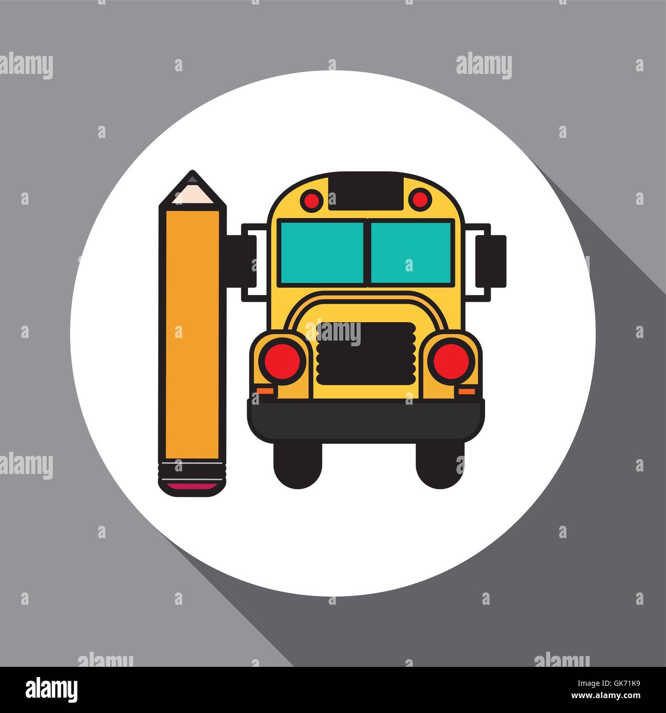 School bus design , vector illustration Stock Vector Image & Art - Alamy