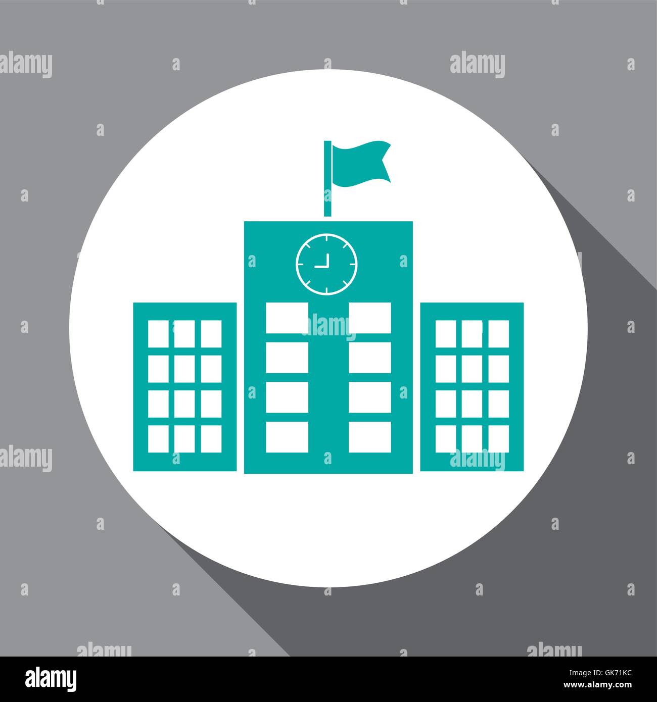 School building design , vector illustration Stock Vector Image & Art ...