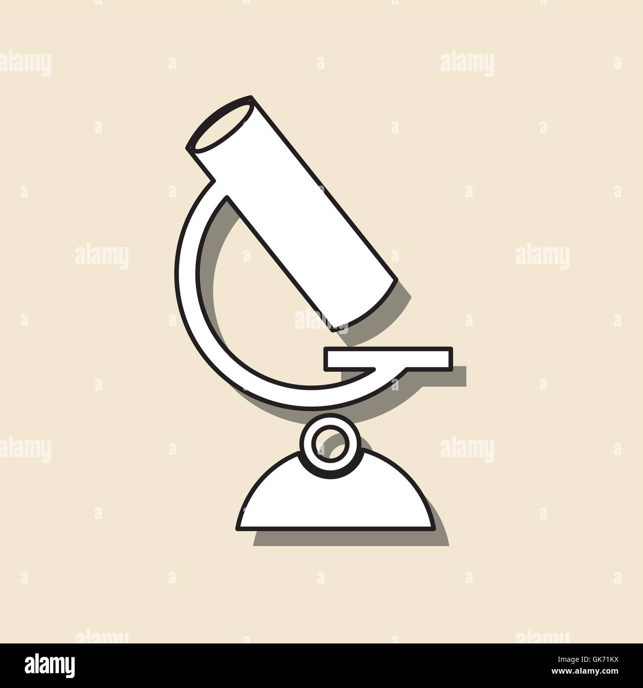 microscope icon design , vector illustration Stock Vector Image & Art ...