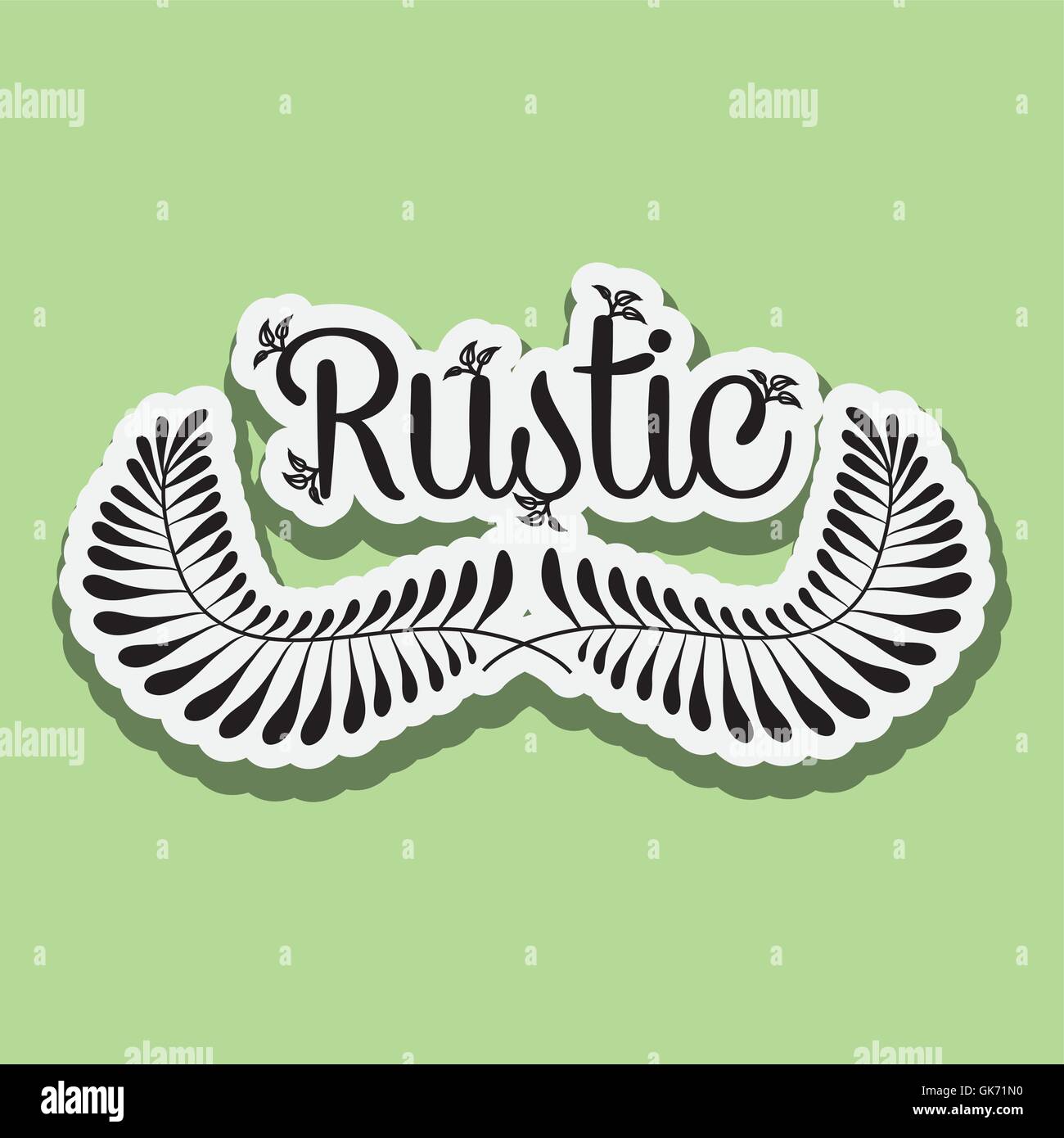 Rustic icon design , vector illustration Stock Vector Image & Art - Alamy