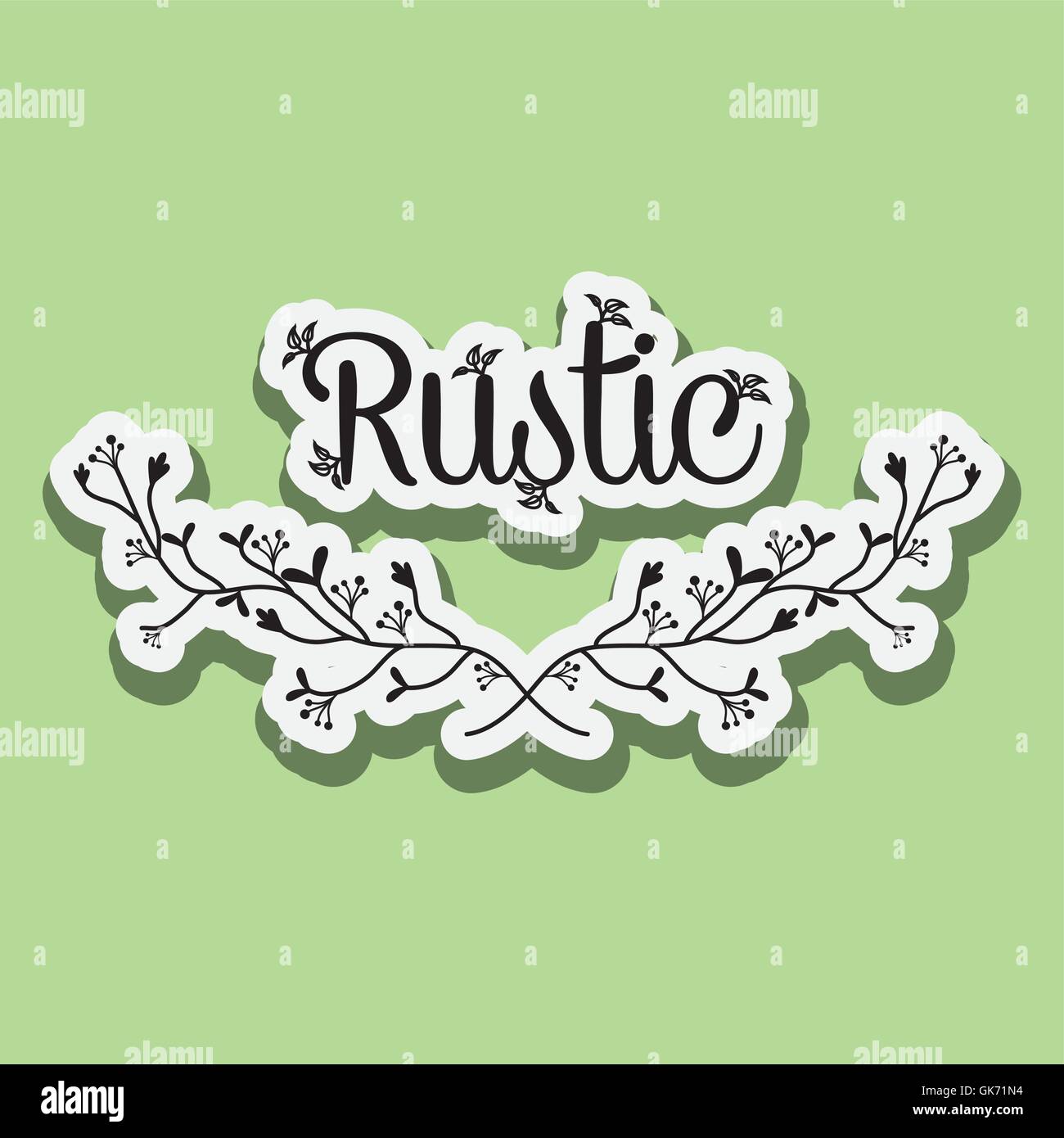 Rustic icon design , vector illustration Stock Vector Image & Art - Alamy