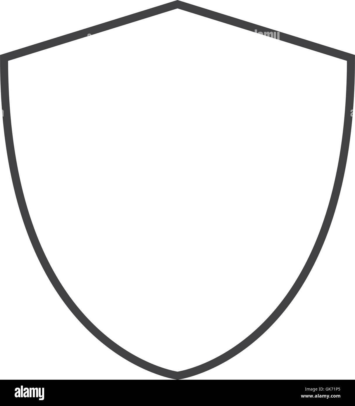 shield frame security label design Stock Vector Image & Art - Alamy
