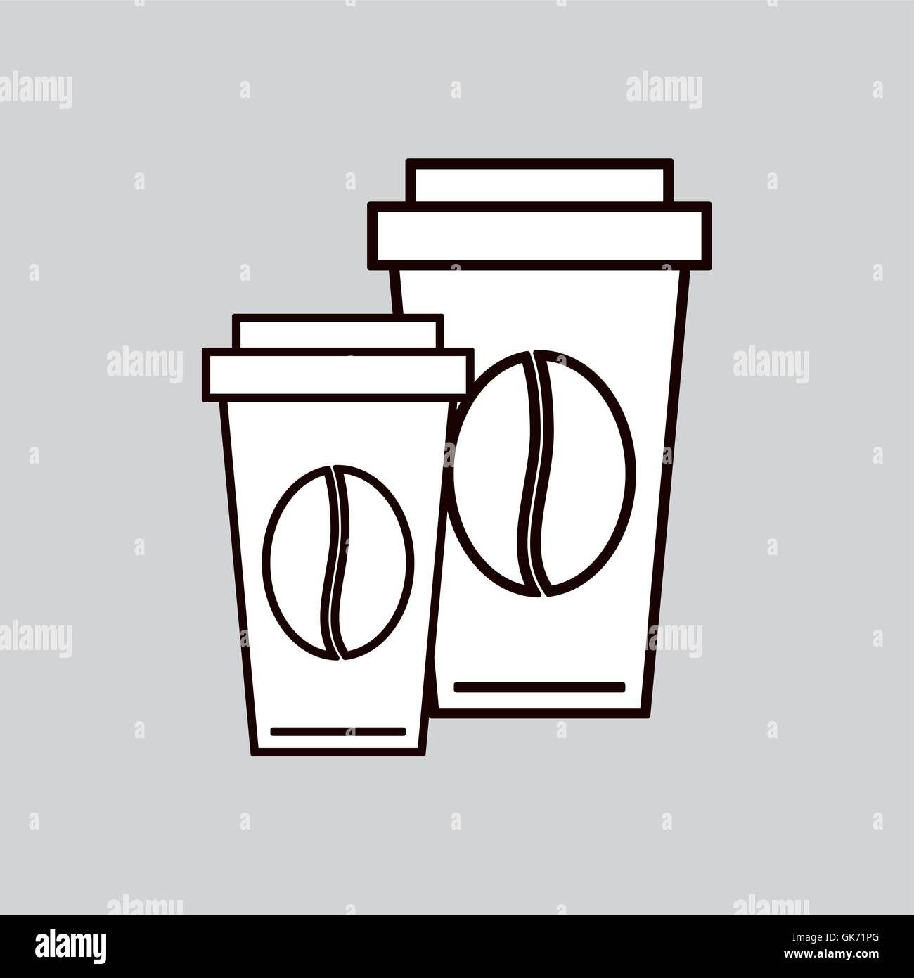 coffee mug design , vector illustration Stock Vector Image & Art - Alamy