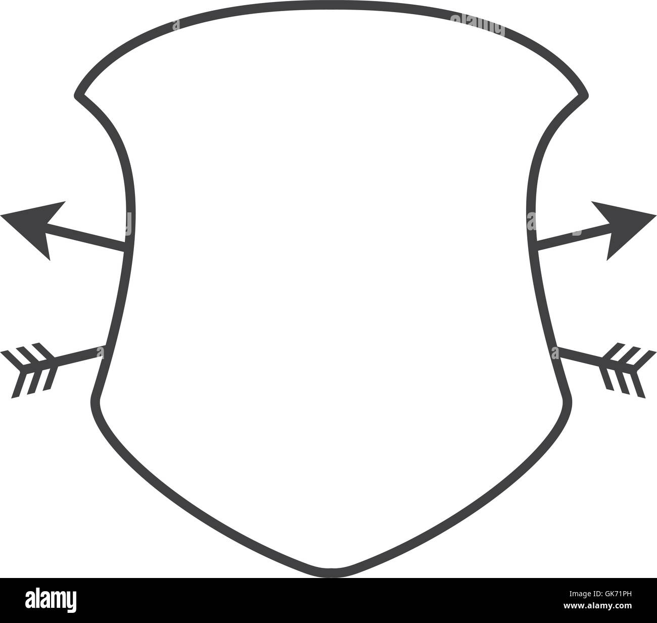 shield frame security label design Stock Vector Image & Art - Alamy