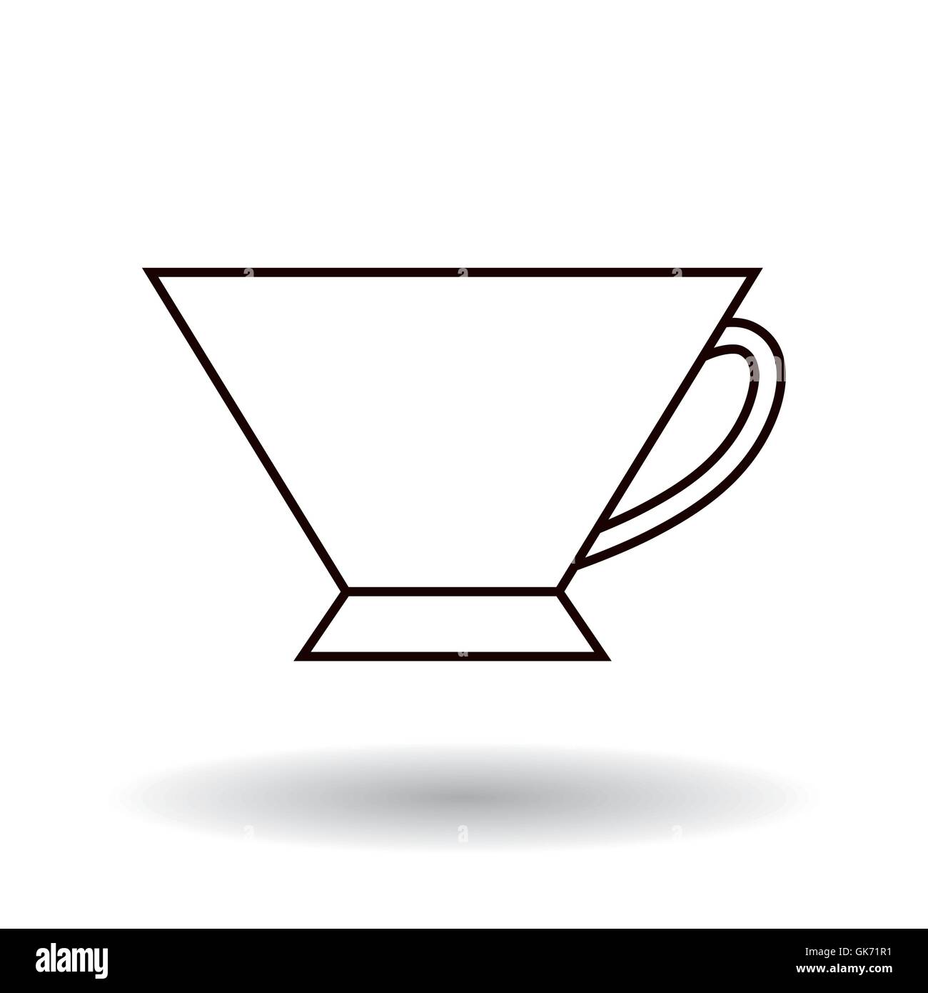 coffee mug design Stock Vector Image & Art - Alamy