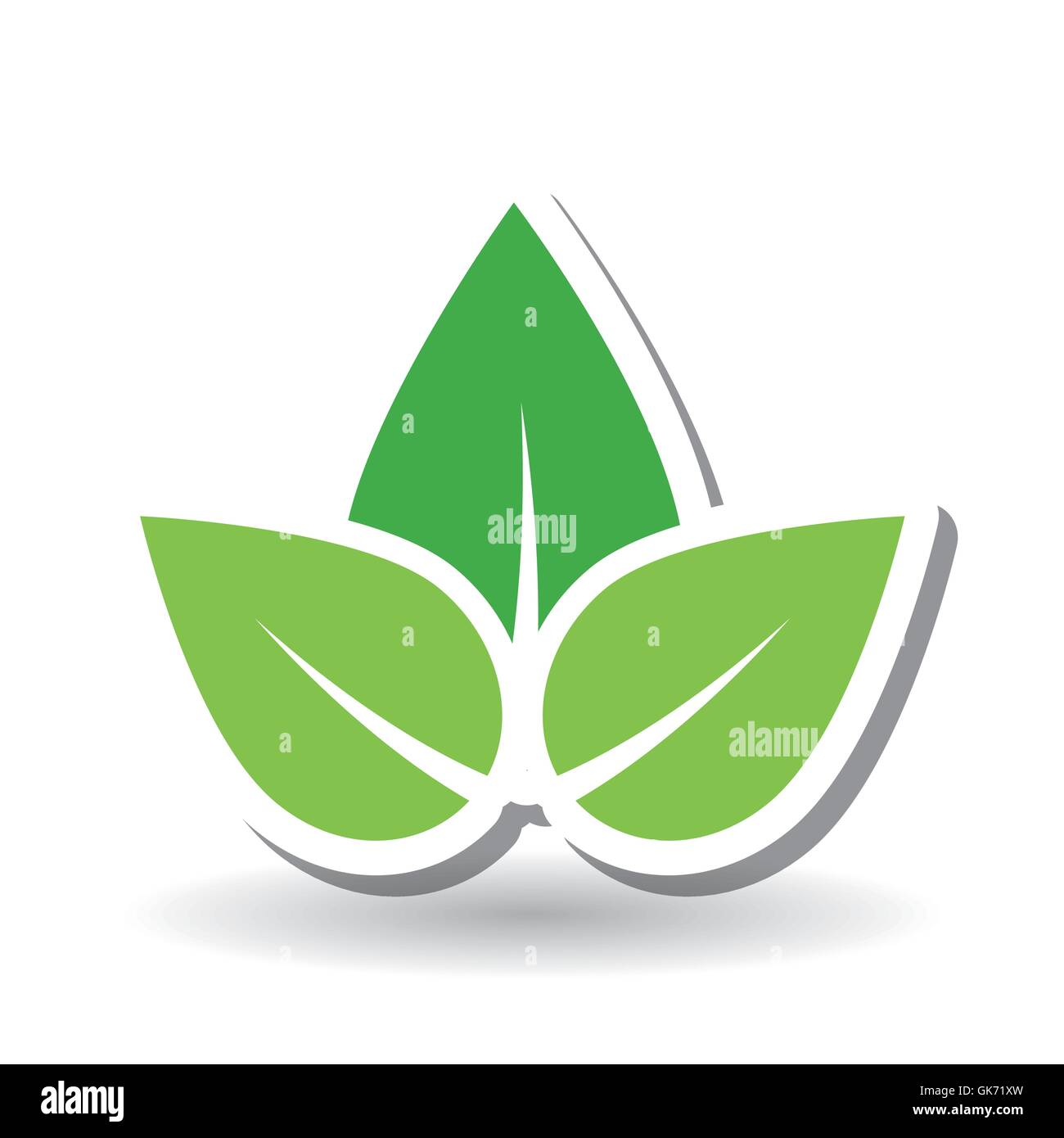 eco leaf design Stock Vector Image & Art - Alamy