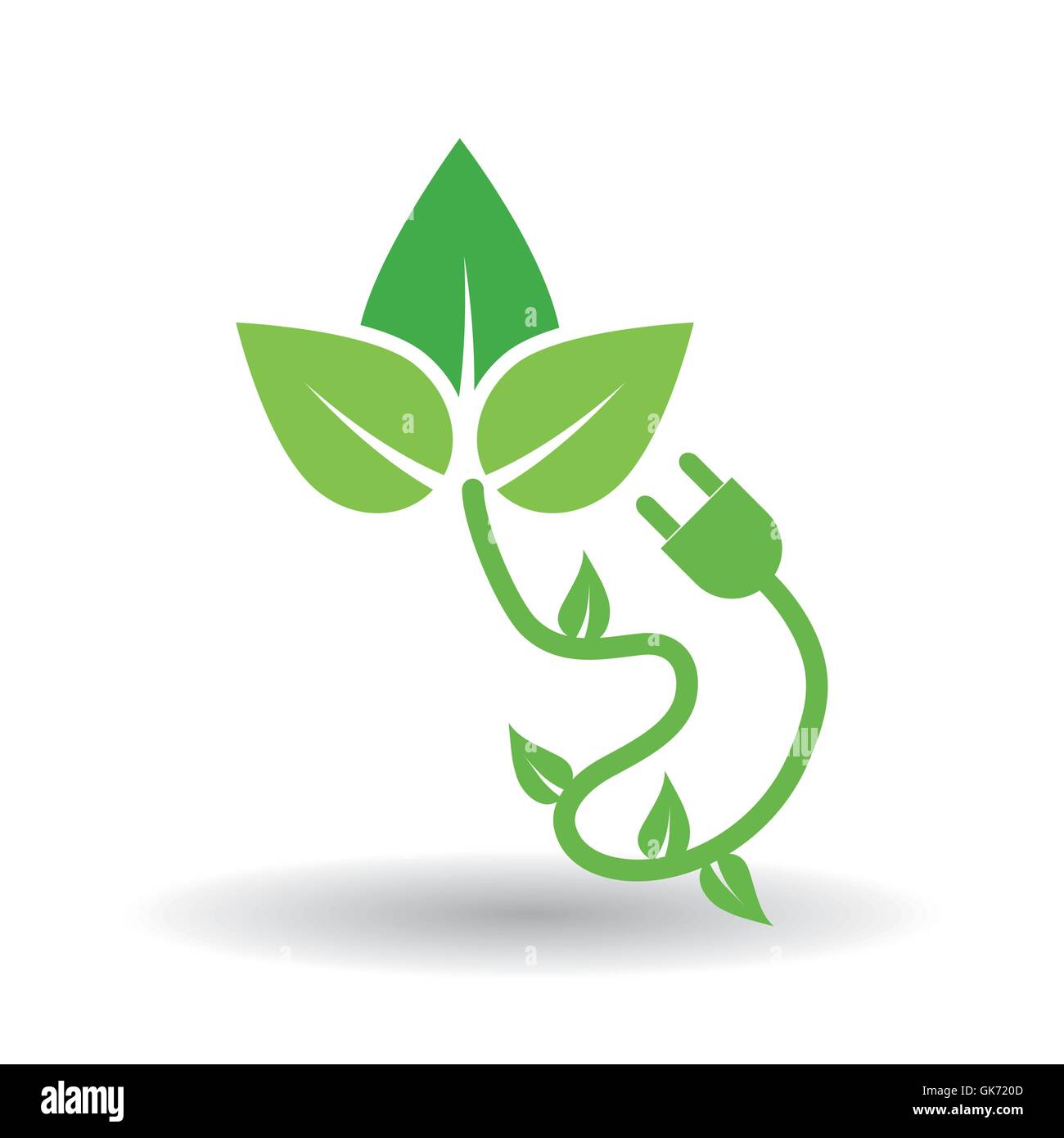 eco leaf design Stock Vector Image & Art - Alamy