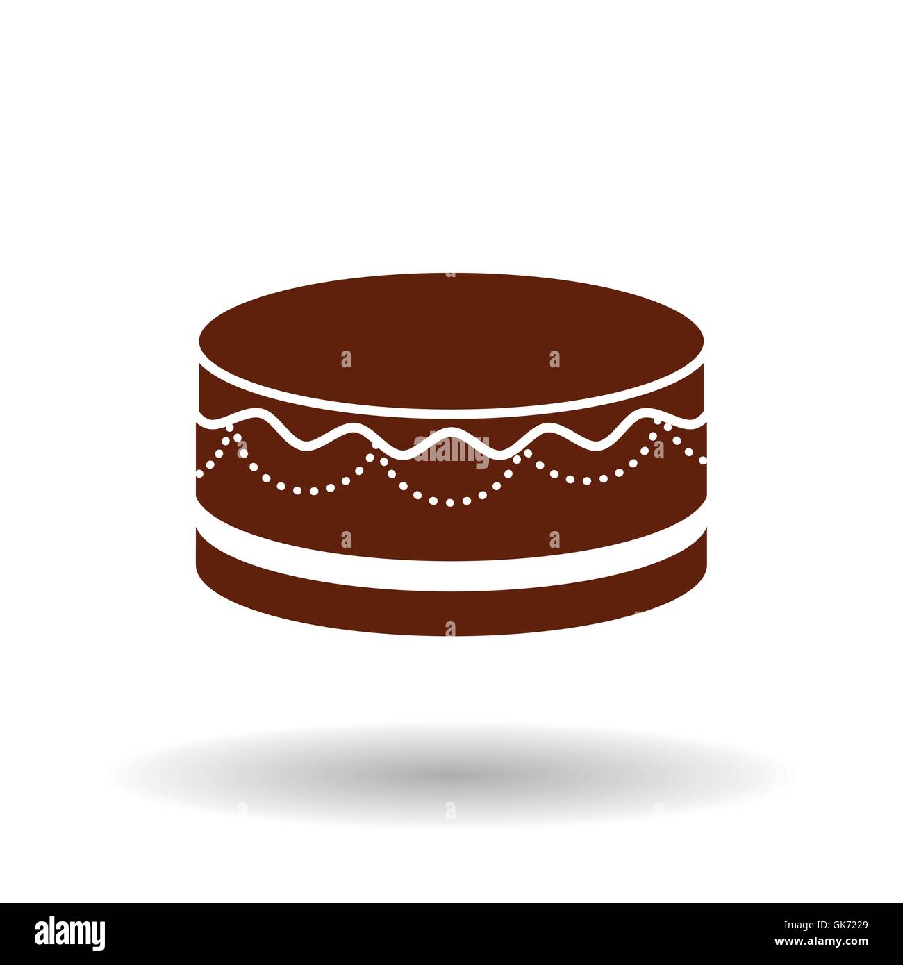 cake icon design Stock Vector Image & Art - Alamy