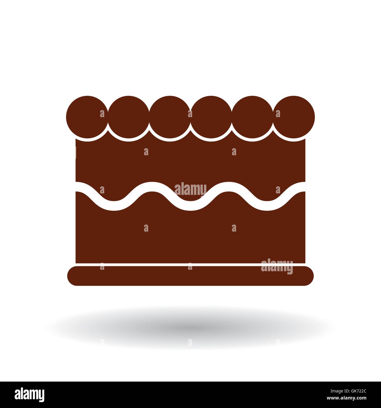 cake icon design Stock Vector Image & Art - Alamy