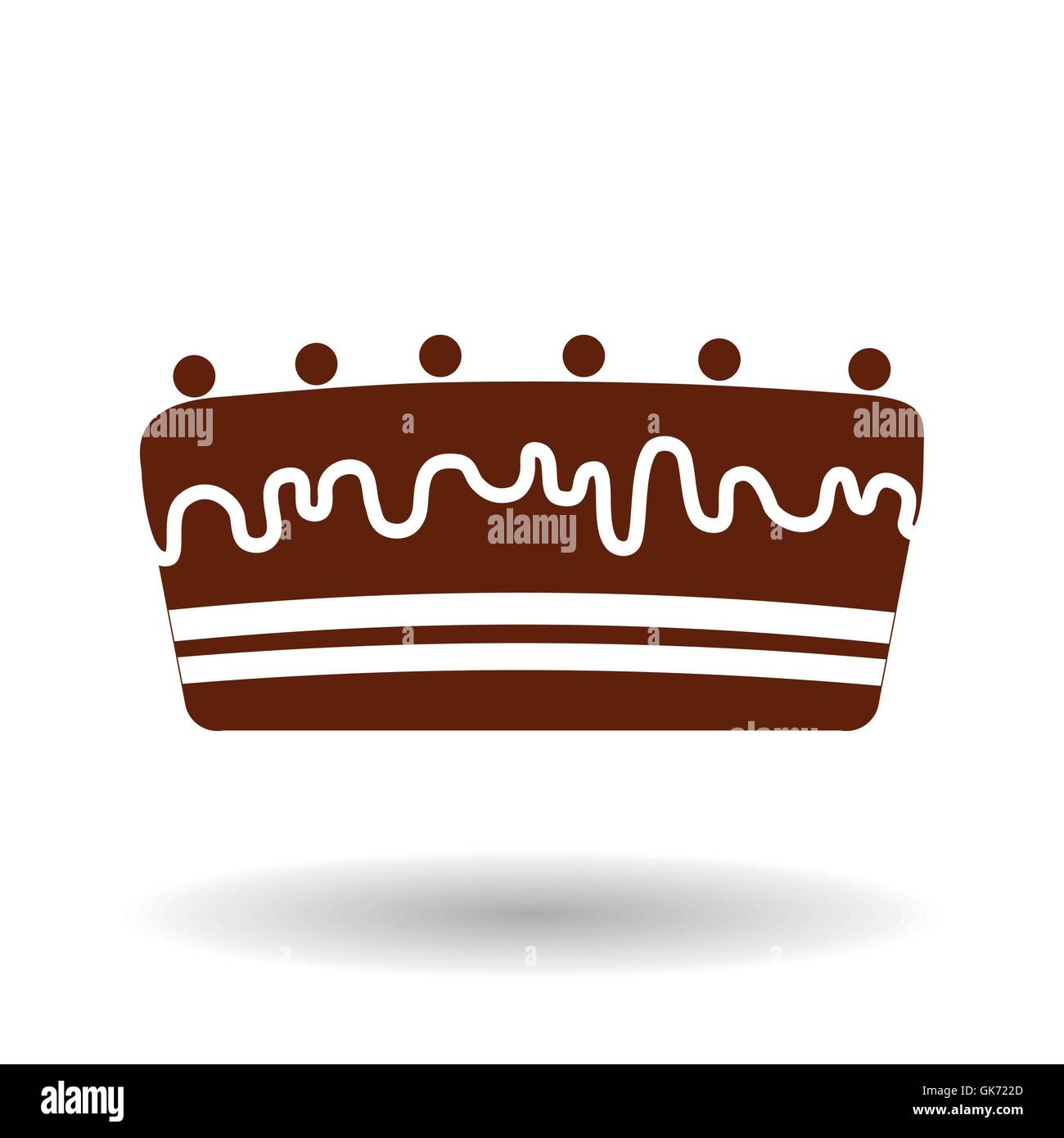 cake icon design Stock Vector Image & Art - Alamy