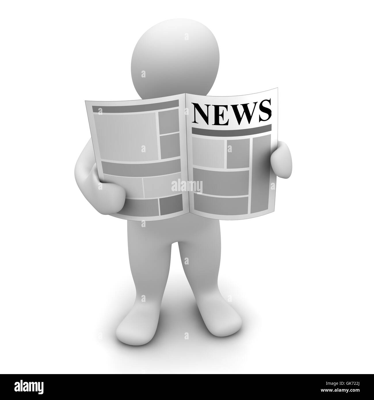 Generic 3d rendered cartoon character hi-res stock photography and ...