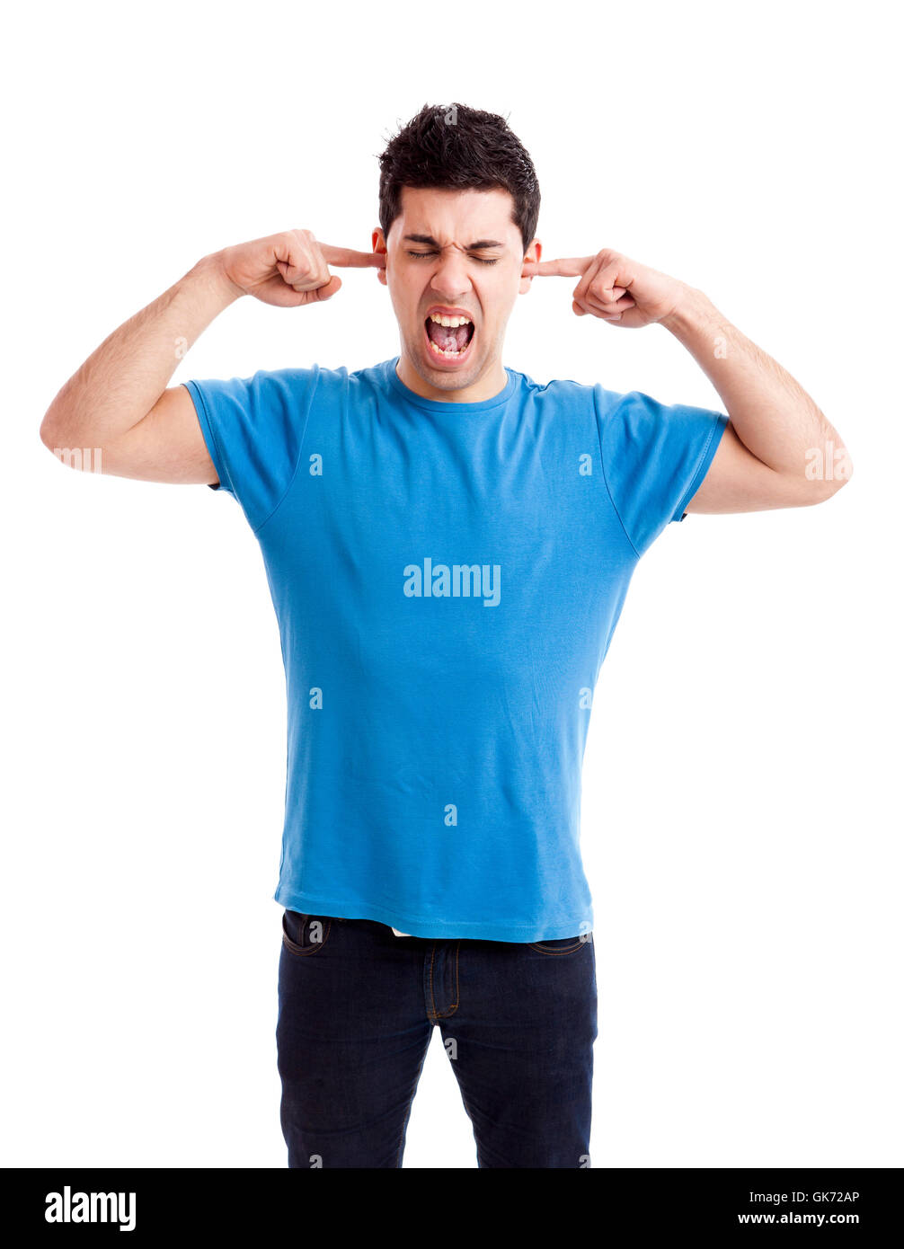 ears loud noise Stock Photo - Alamy