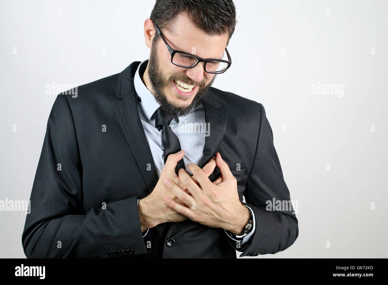 Heart attack man hi-res stock photography and images - Alamy