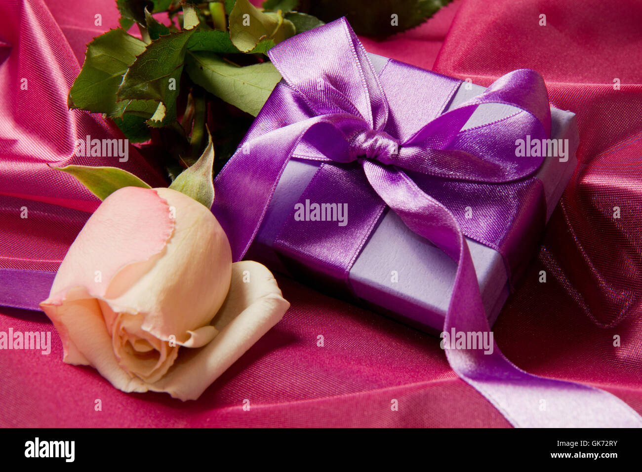 blue present beautiful Stock Photo - Alamy