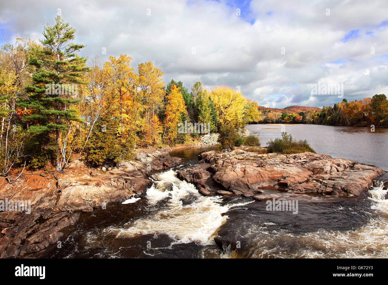 waterfall landscape scenery Stock Photo - Alamy