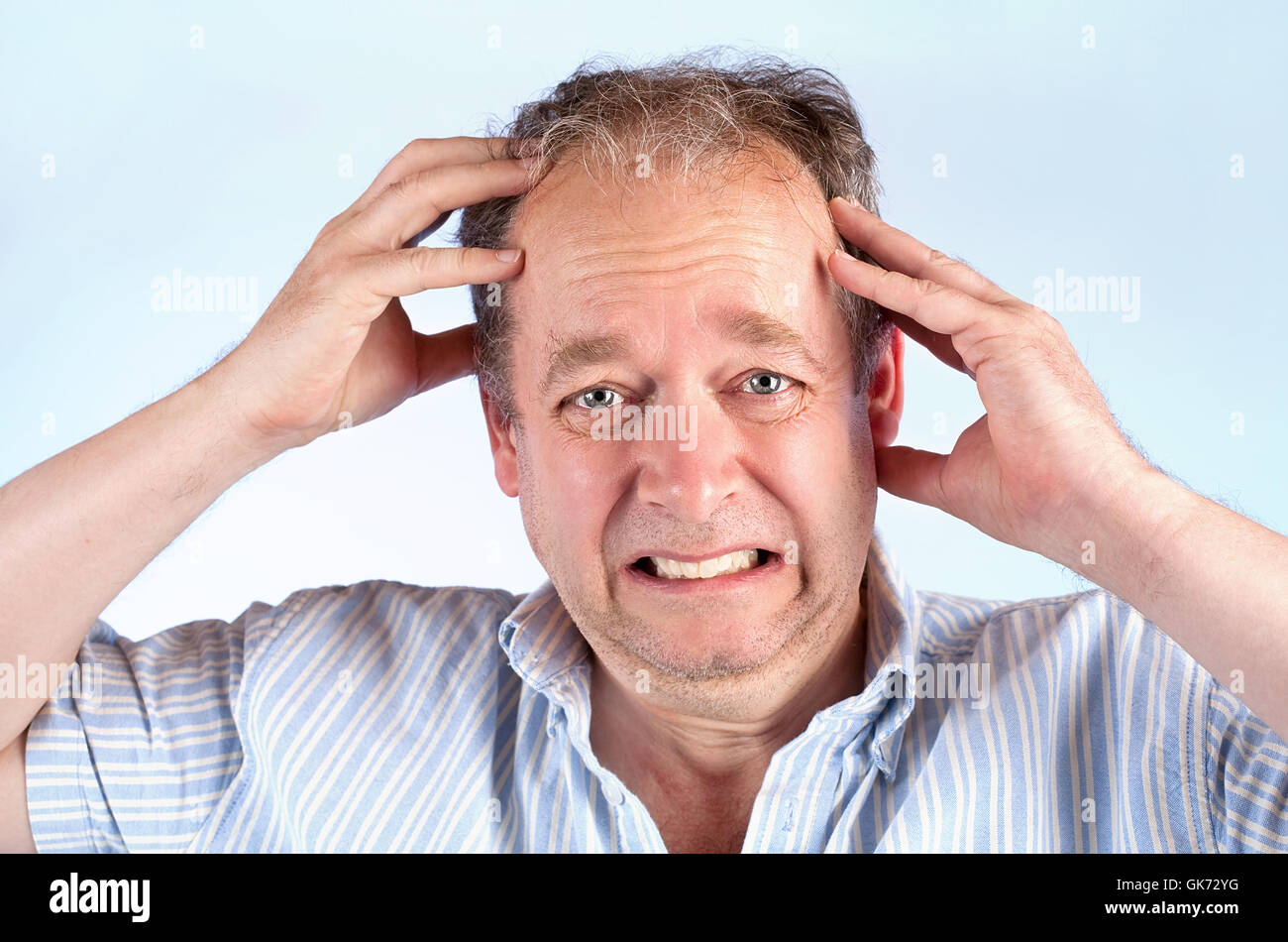 headache ache troubled Stock Photo - Alamy