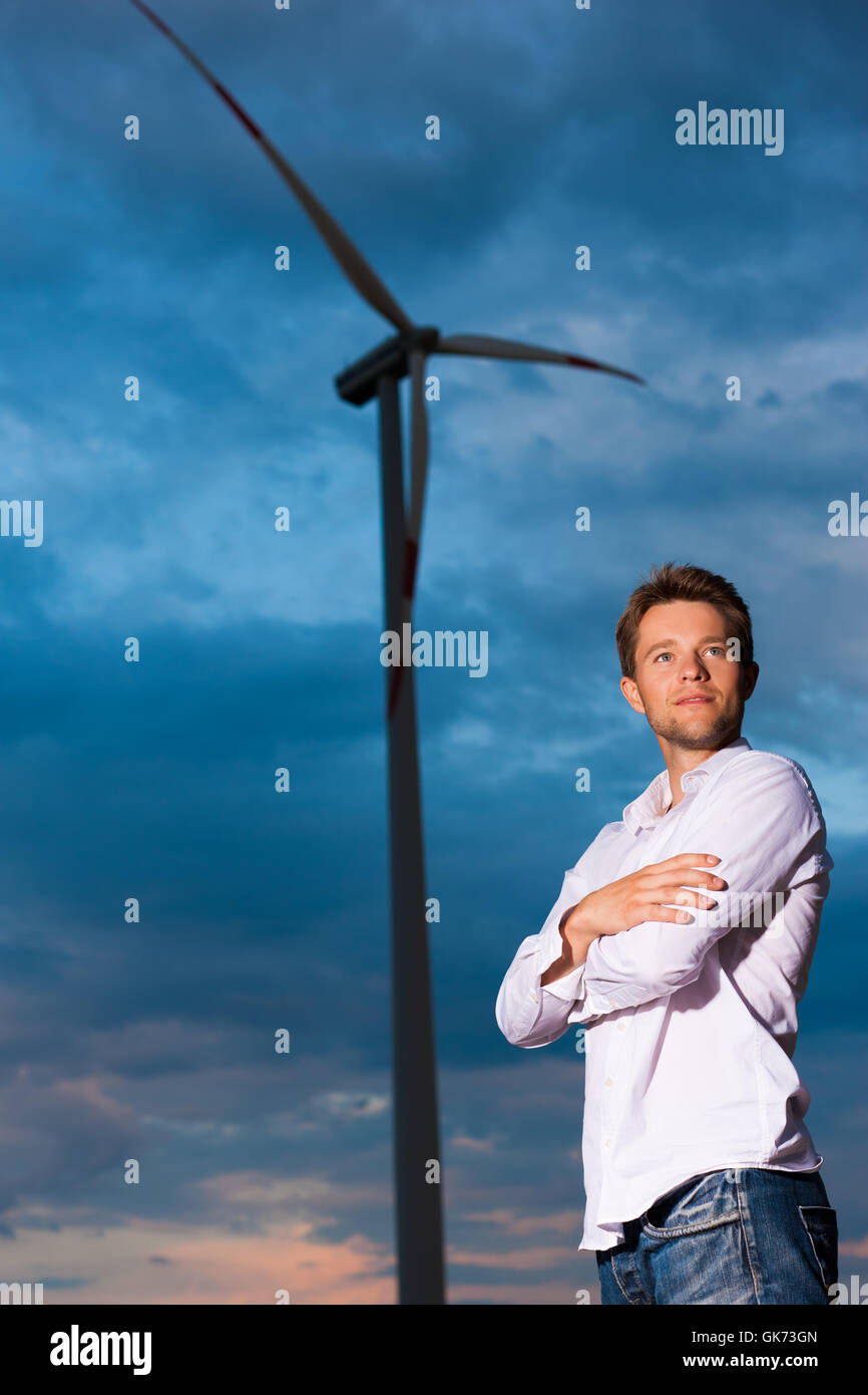 Wind turbine strength hi-res stock photography and images - Alamy