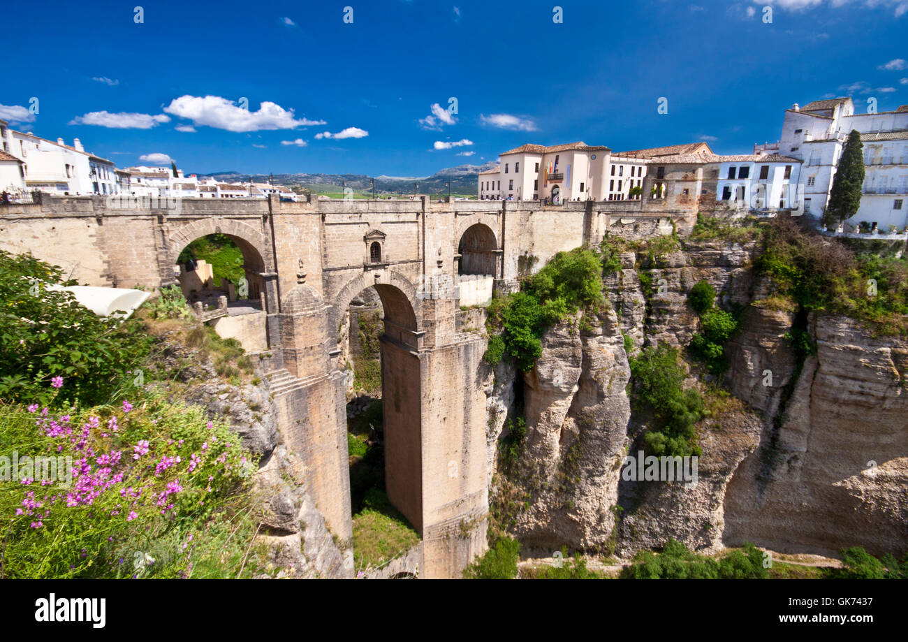 bridge spain sight Stock Photo - Alamy