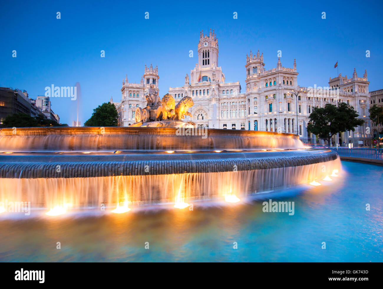 art spain fountain Stock Photo - Alamy