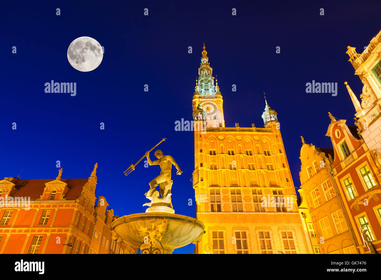 Hanseatic renaissance buildings gdansk hi-res stock photography and ...