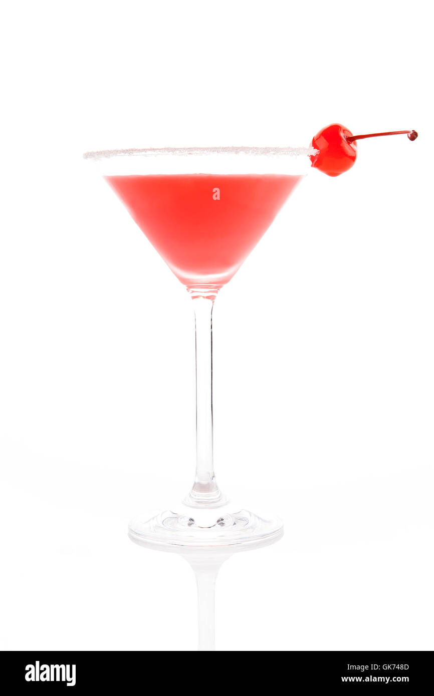 rot cocktail long-drink Stock Photo - Alamy