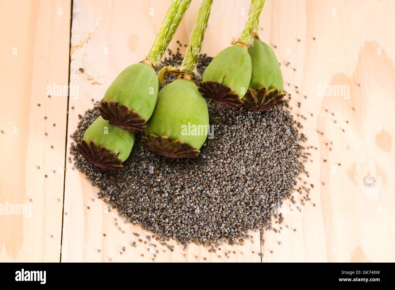 food aliment poppy Stock Photo - Alamy