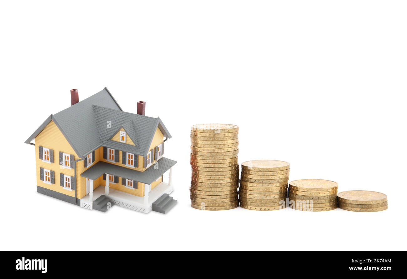 house building economize Stock Photo - Alamy