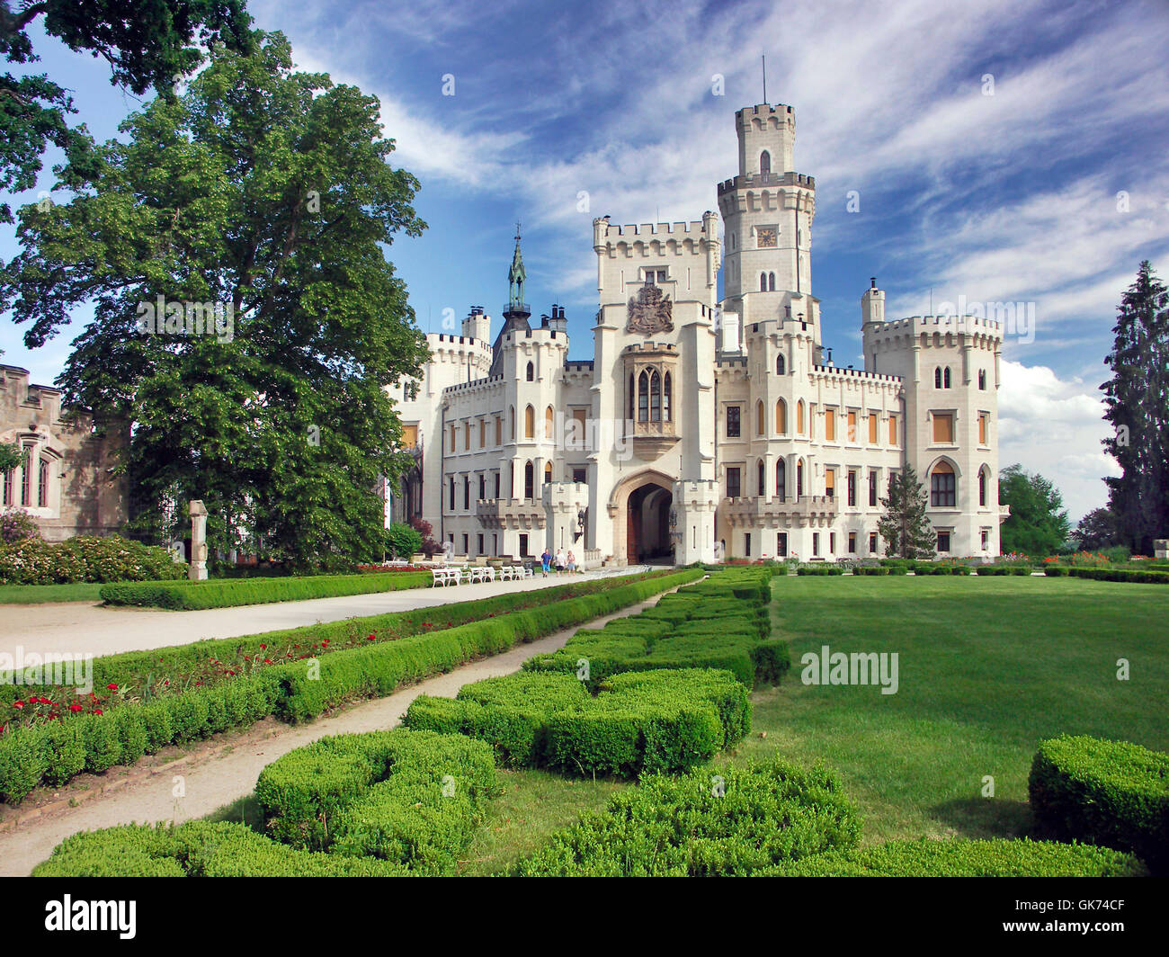 Tudor gothic style mansion hi-res stock photography and images - Alamy