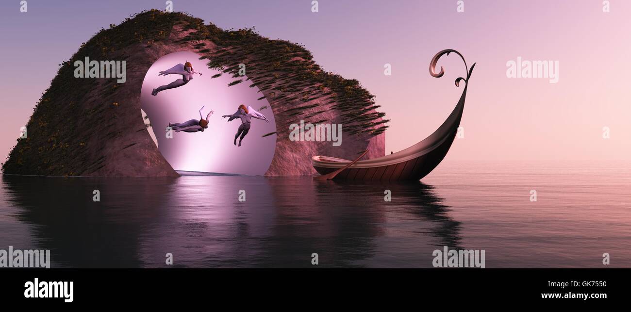 fairy tale magic sprite Stock Photo - Alamy