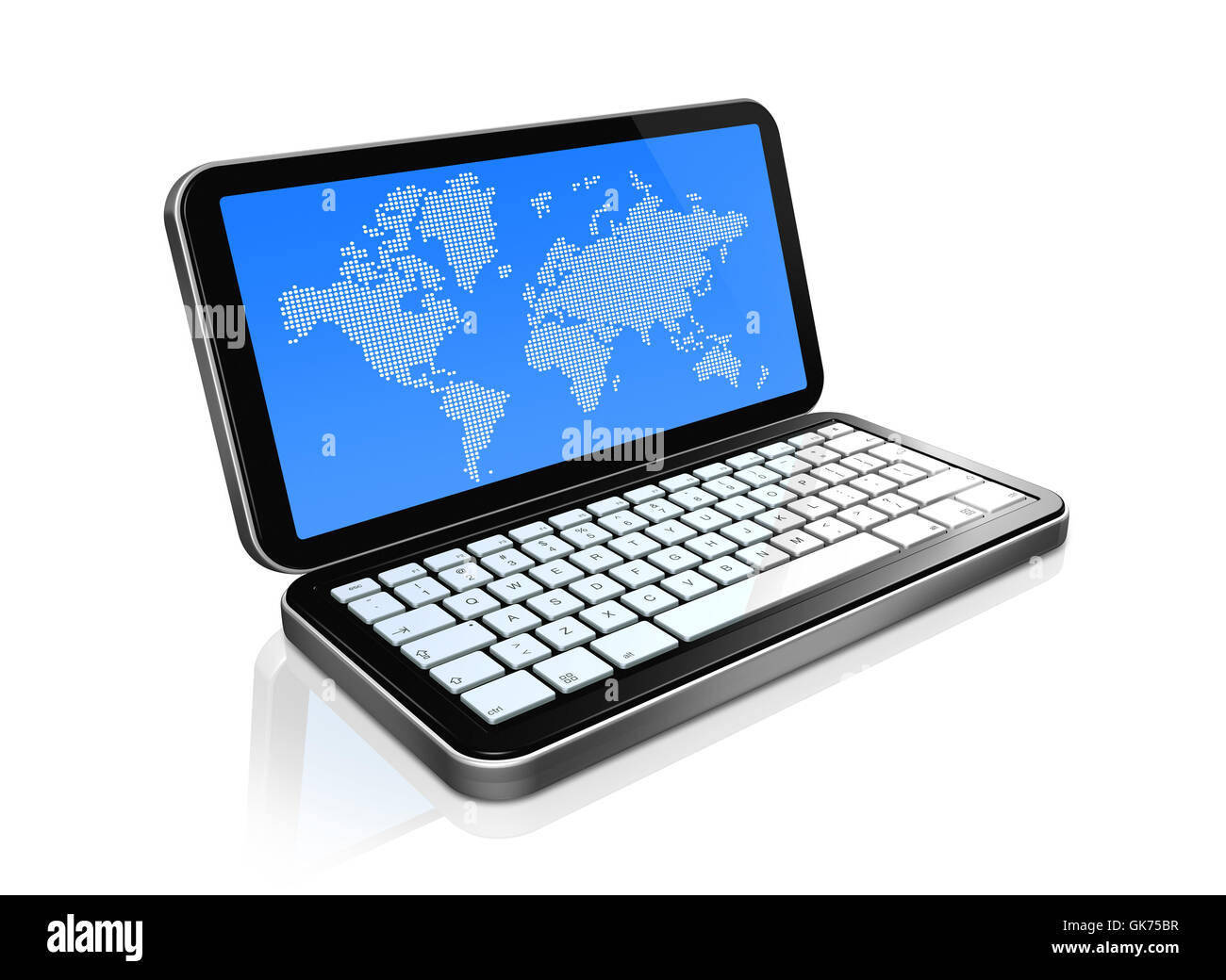 telephone phone laptop Stock Photo - Alamy