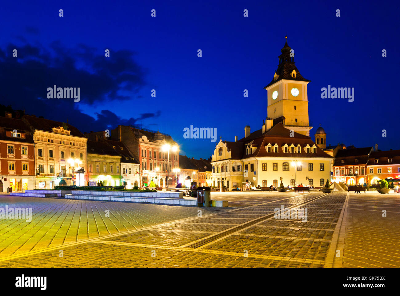 hall blue humans Stock Photo - Alamy