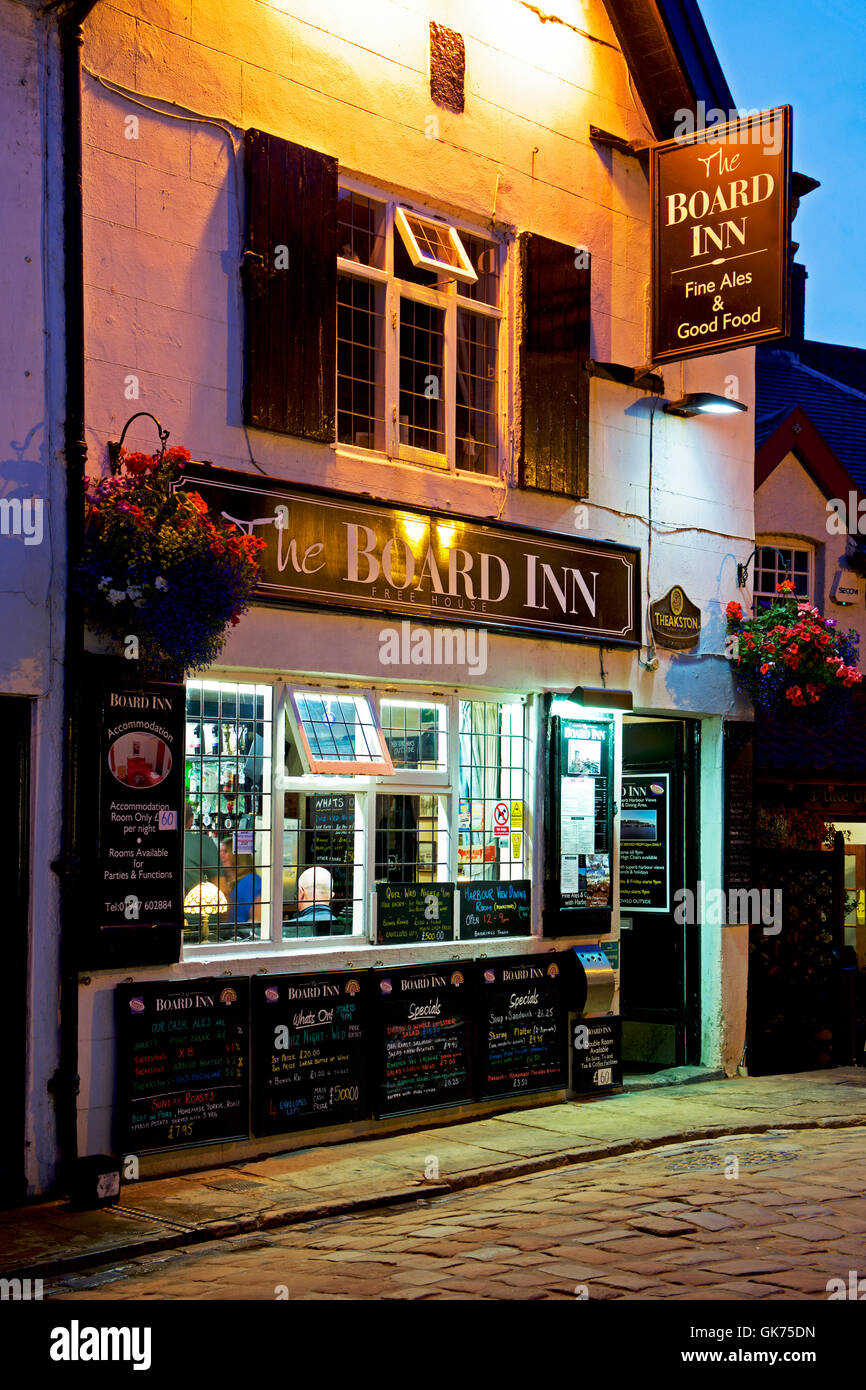 The Board Inn, Church Street, Whitby, North Yorkshire, England UK Stock ...