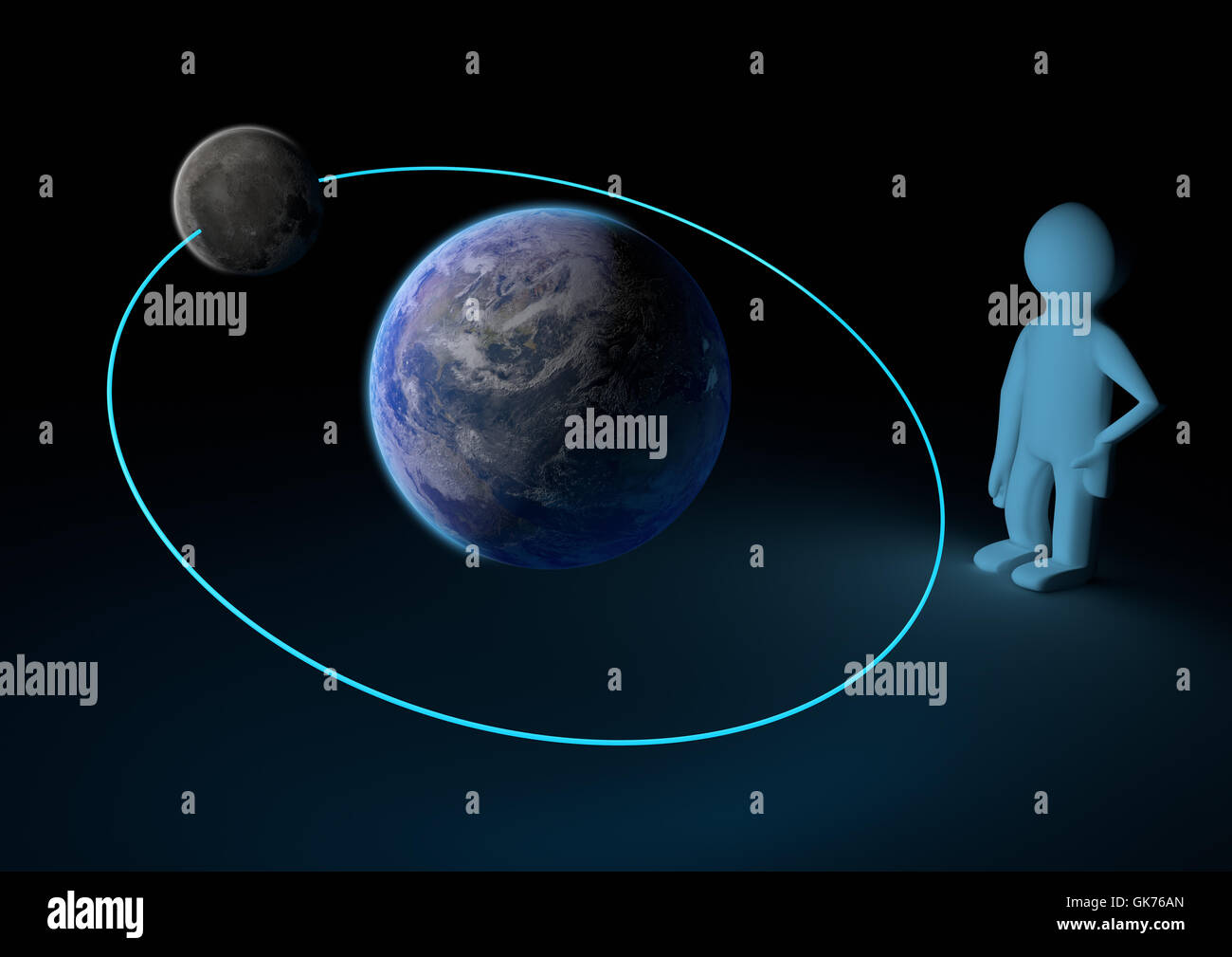 space universe person Stock Photo - Alamy