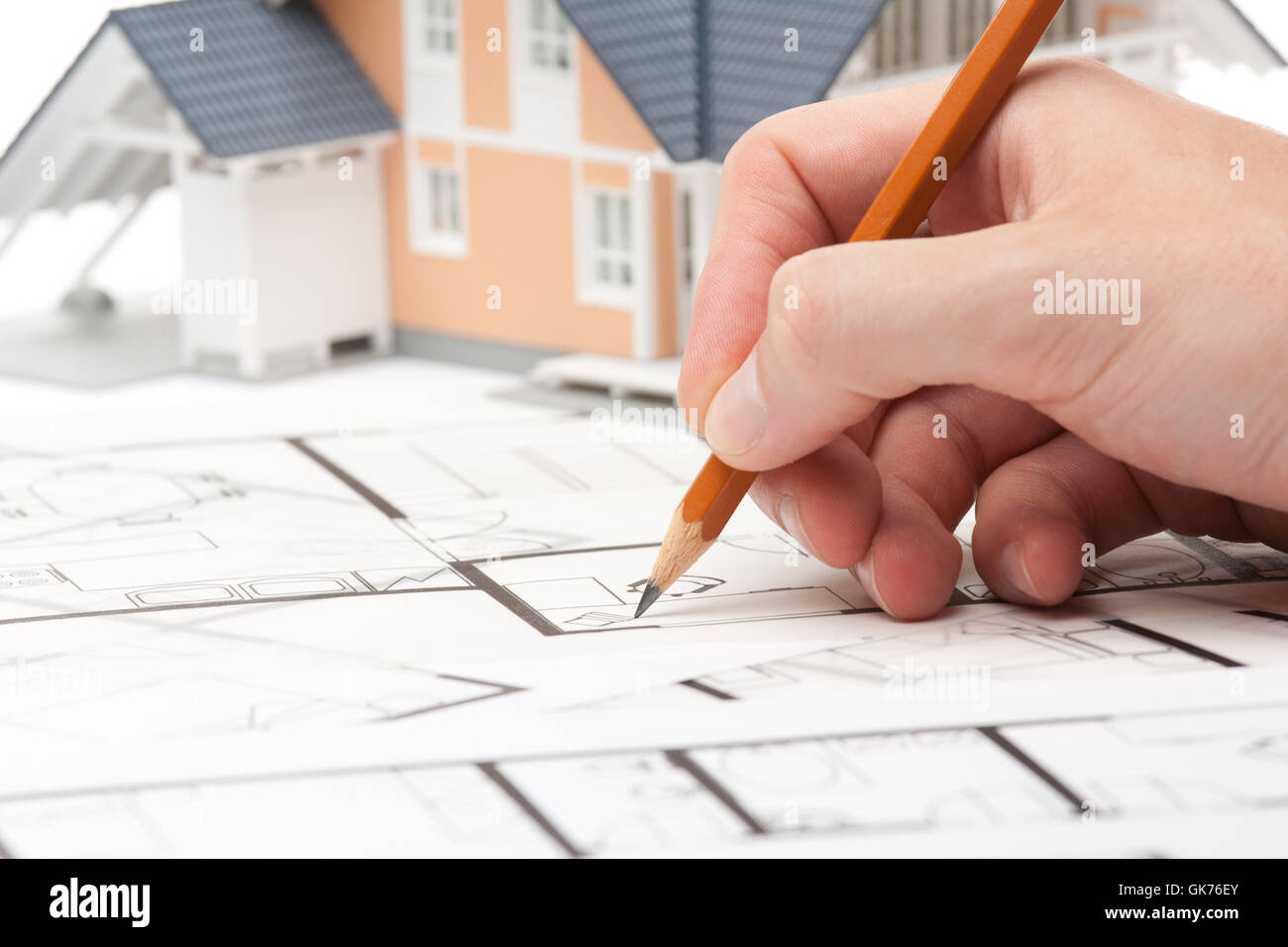 house building architect Stock Photo - Alamy