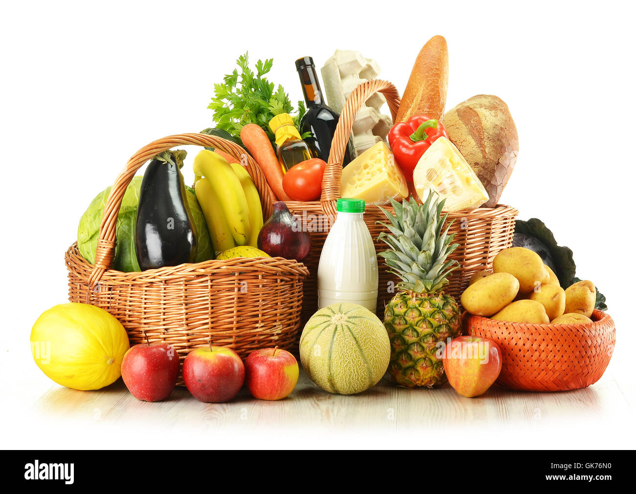 food aliment isolated Stock Photo - Alamy