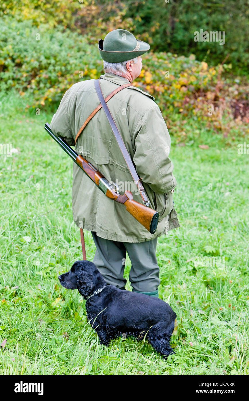 hunter humans human beings Stock Photo - Alamy