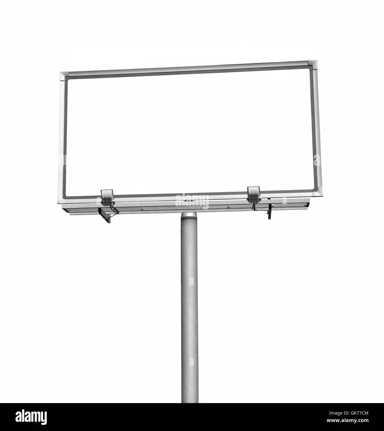 Large road sign Black and White Stock Photos & Images - Alamy