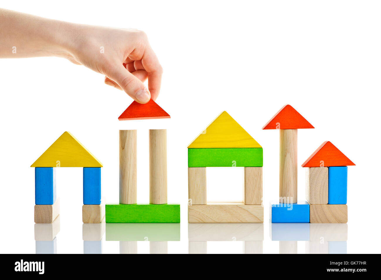 Assorted blank geometric shapes hi-res stock photography and images - Alamy