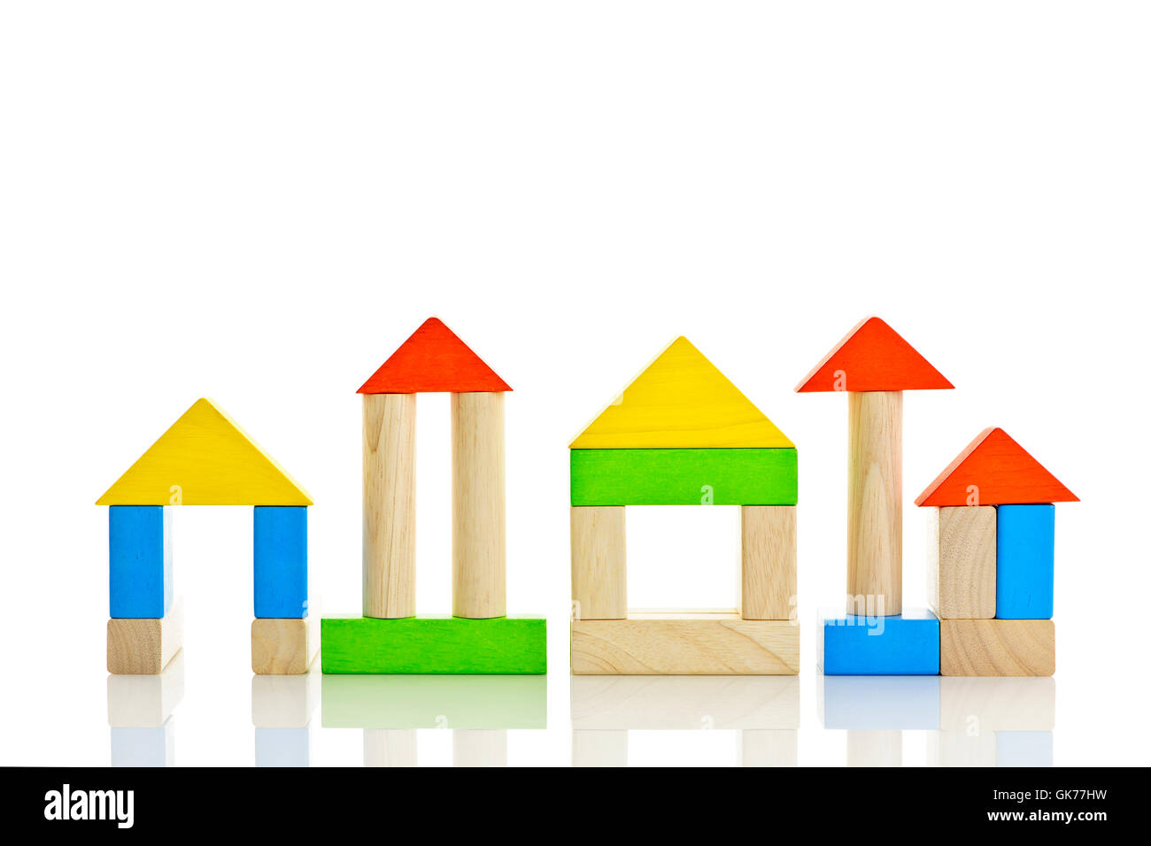 build isolated blocks Stock Photo - Alamy