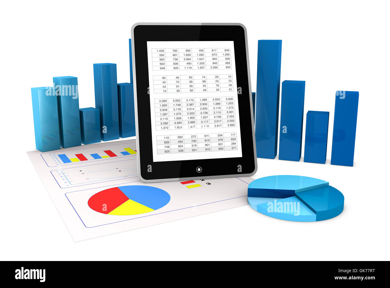 blue office strategy Stock Photo - Alamy