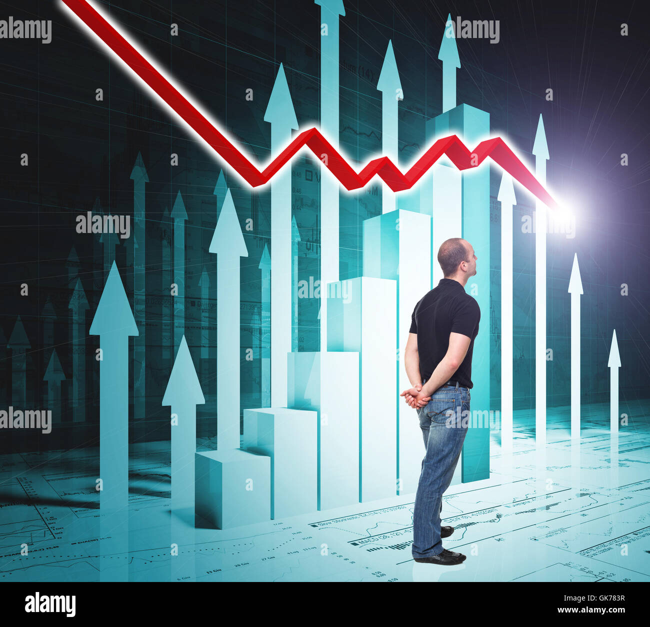 recession grow improve Stock Photo - Alamy