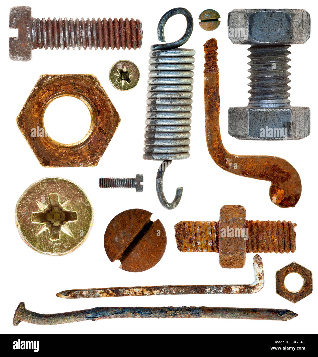 component hardware spring Stock Photo - Alamy