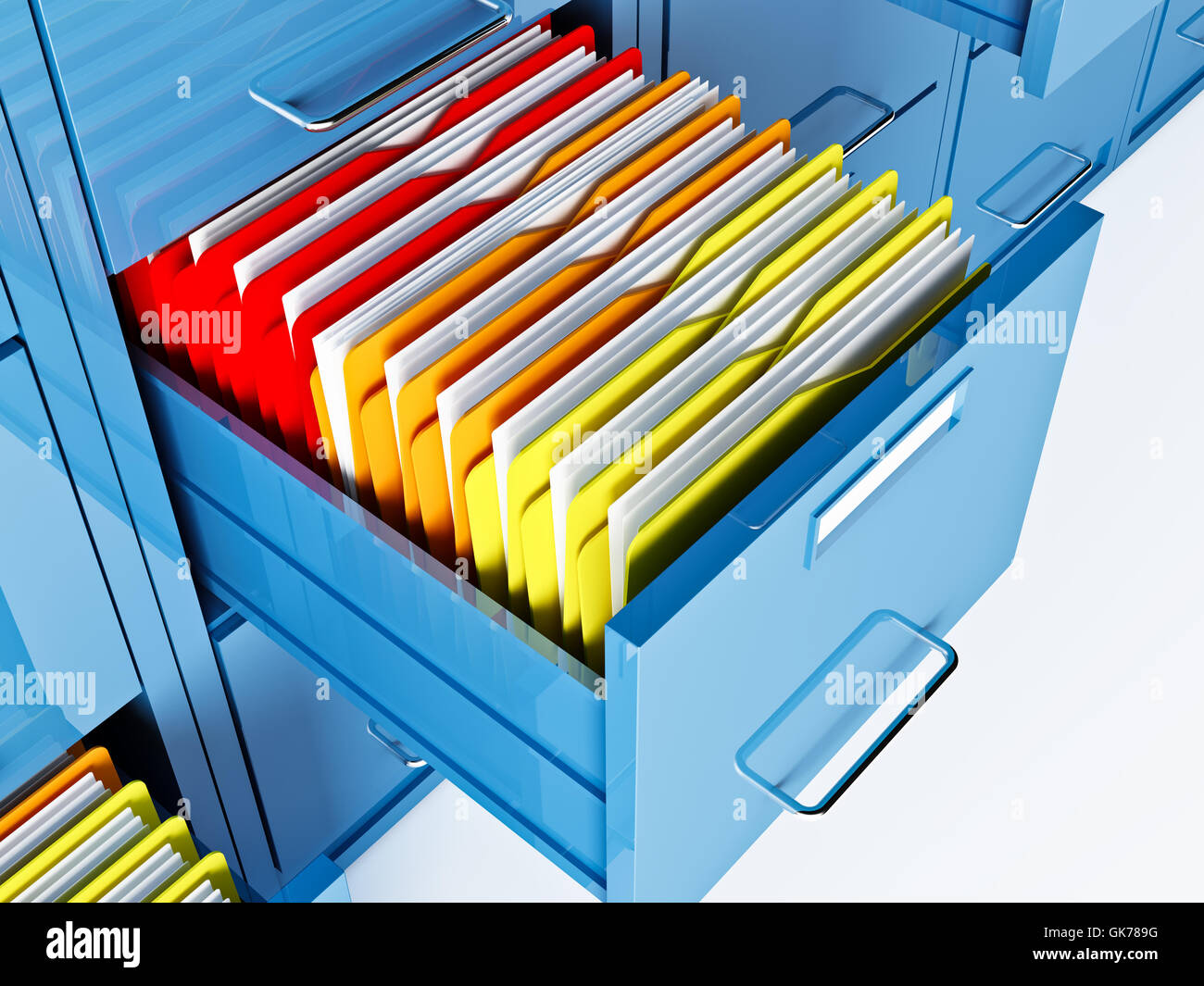 office cabinet filing cabinet Stock Photo - Alamy