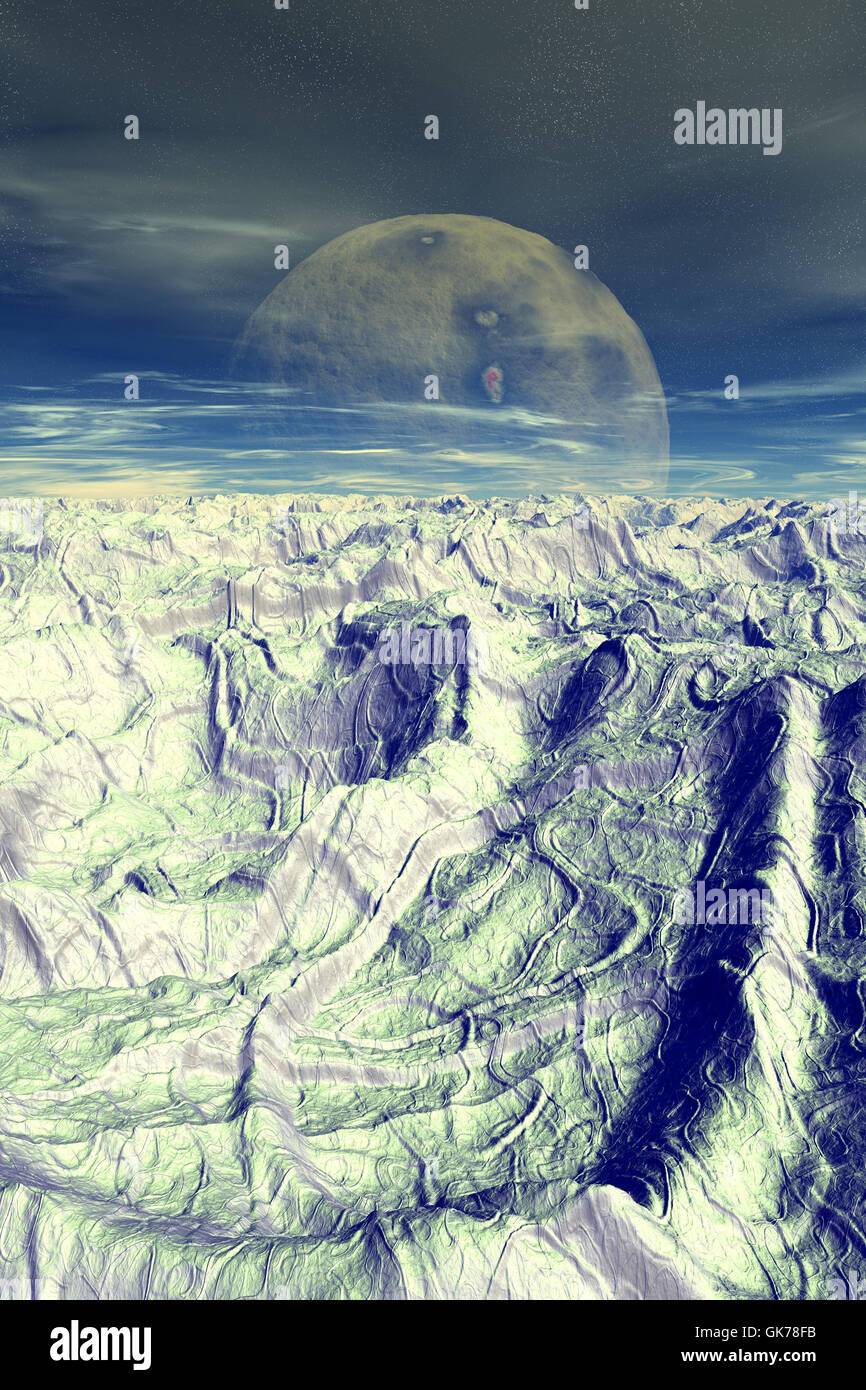 hill horizon space Stock Photo - Alamy