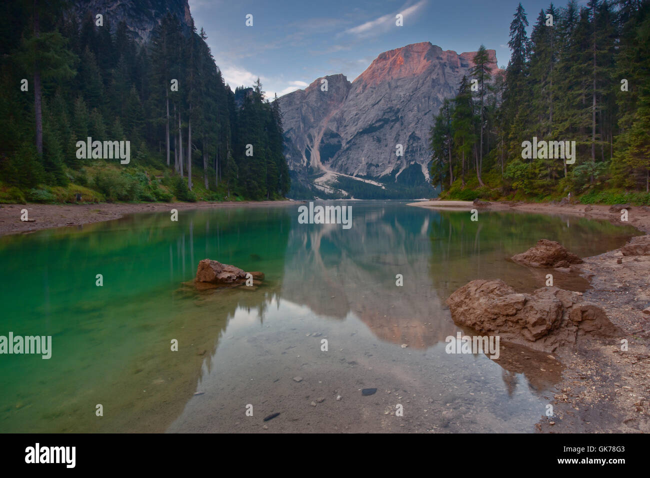 Alpen pragser wildsee hi-res stock photography and images - Alamy